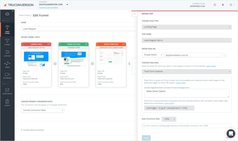 TruConversion - Heatmaps, Session Recordings, Survey Tools, Funnels